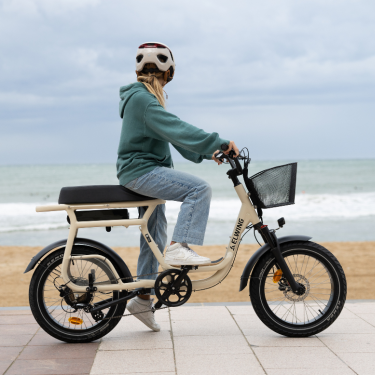 Le meilleur vélo électrique biplace, cargo et compact Elwing Yuvy 2