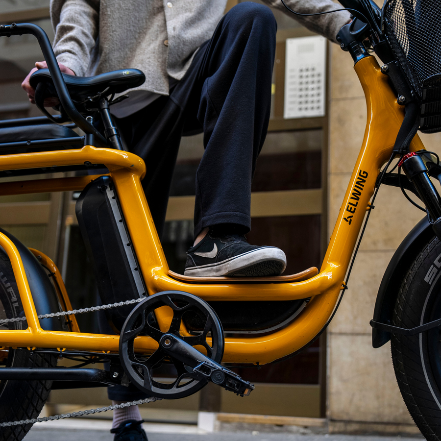 Le meilleur vélo électrique cargo longtail Elwing Ritmic Jumbo