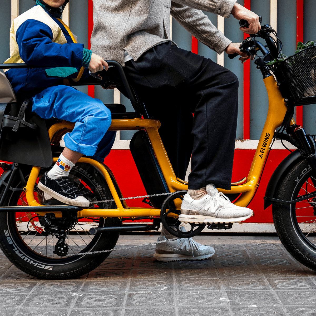 Le meilleur vélo électrique cargo longtail Elwing Ritmic Jumbo